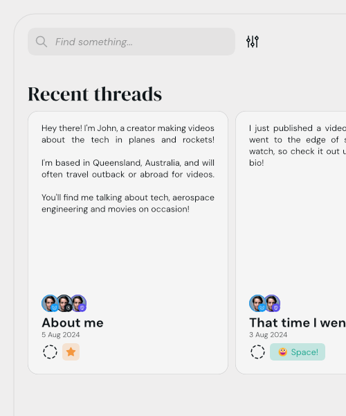 Write something beautiful | Threaditor by Isaac Shea